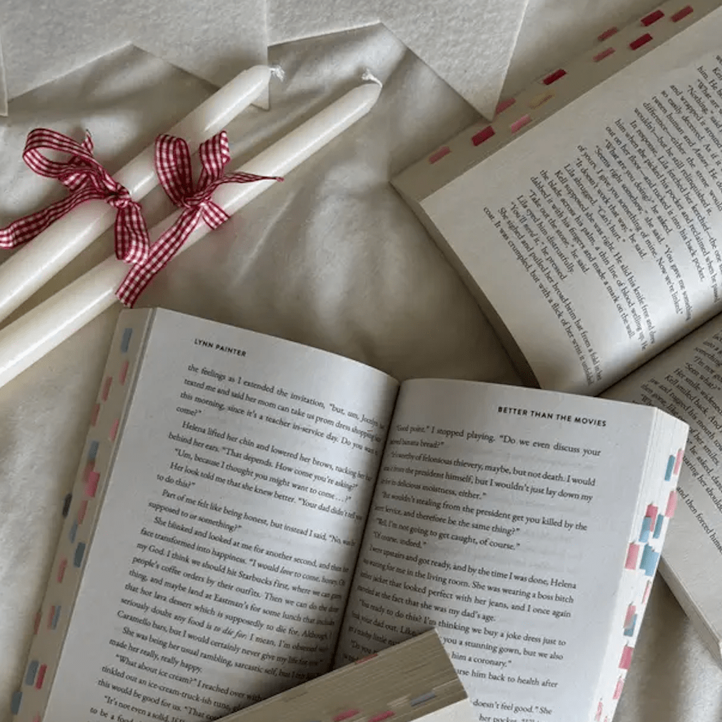 Embroidering & Bedazzling Books - Book DIYS To Try